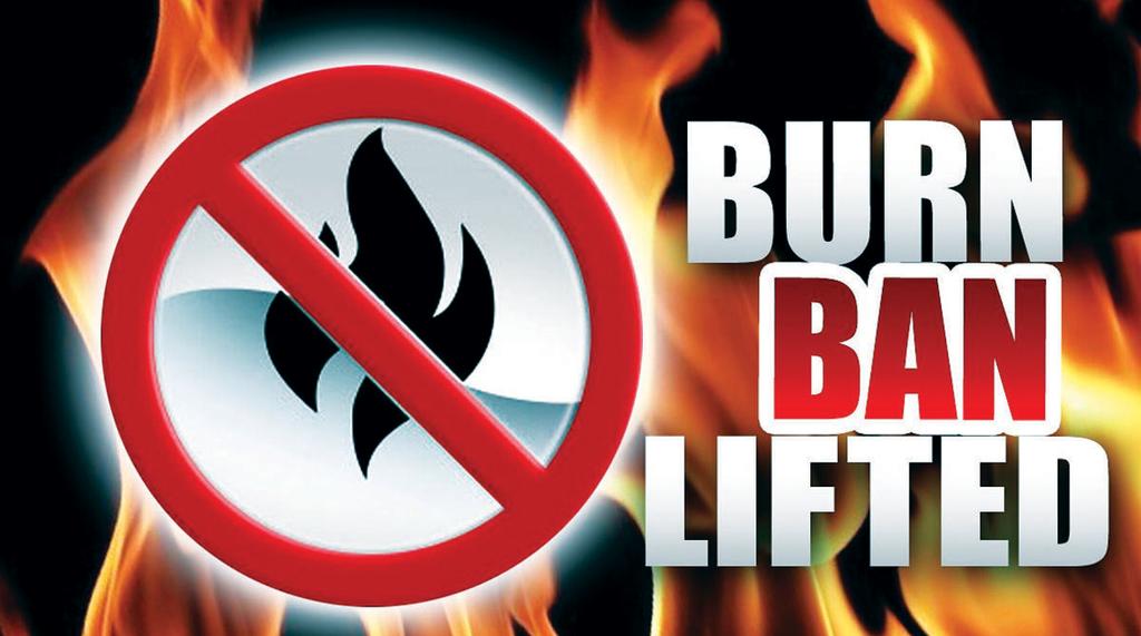 Burn Ban Lifted - Pleasant Valley Fire District